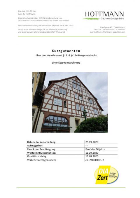 Haus Gutachten Berlin